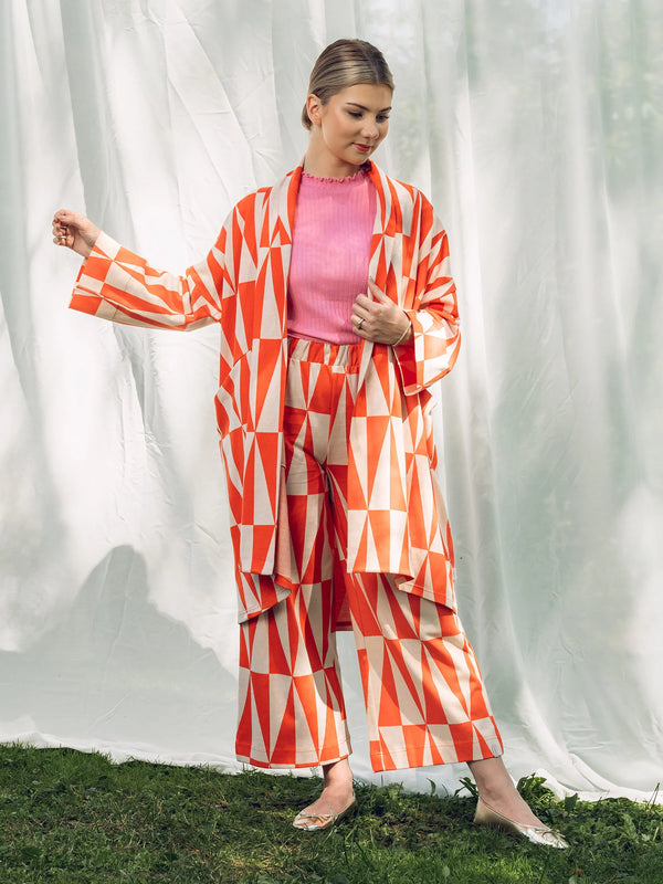 Kayla Jacket - Tiles - PUF