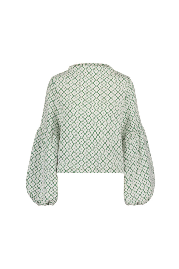 Talvikki Puuvillapaita - Apila Valko - PUF